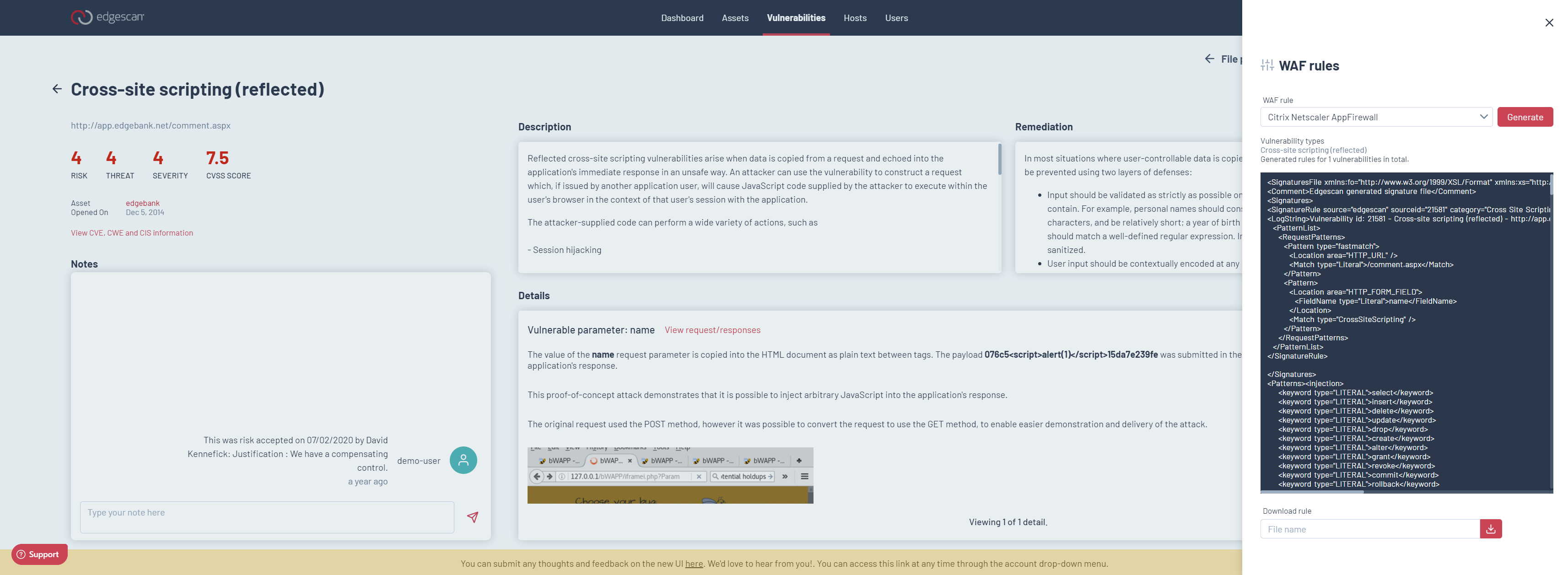 Edgescan Features You Really Need To Know About - Edgescan